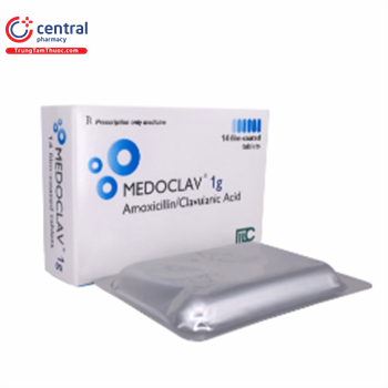 Thuốc Medoclav 1g: Chỉ định, liều dùng và lưu ý sử dụng