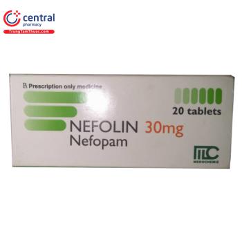 Thuốc Nefolin 30mg: Công dụng, cách dùng và lưu ý khi sử dụng