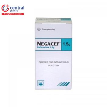 [CHÍNH HÃNG] Thuốc tiêm Negacef 1,5g điều trị nhiễm khuẩn hiệu quả