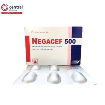 Thuốc Negacef 500 - Giải pháp hữu hiệu điều trị nhiễm khuẩn