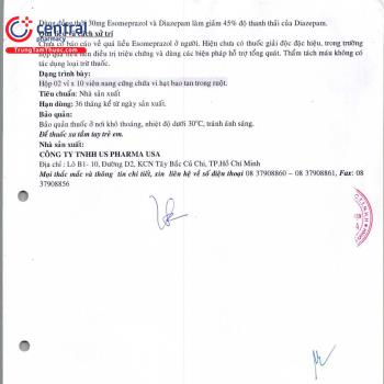 [CHÍNH HÃNG] Thuốc Nemeum 20mg - điều trị loét dạ dày - tá tràng