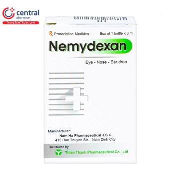 Thuốc nhỏ mắt, mũi, tai Nemydexan 8ml: Cách dùng hiệu quả