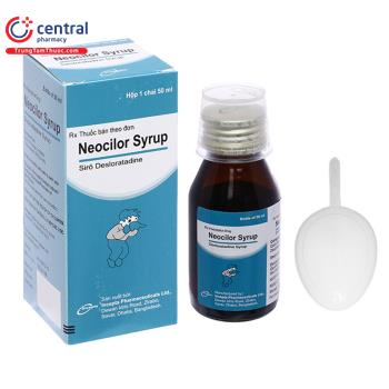 [CHÍNH HÃNG] Thuốc Neocilor Syrup - Thuốc chống viêm mũi dị ứng