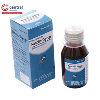 [CHÍNH HÃNG] Thuốc Neocilor Syrup - Thuốc chống viêm mũi dị ứng
