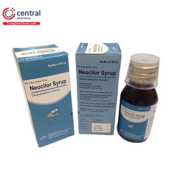 [CHÍNH HÃNG] Thuốc Neocilor Syrup - Thuốc chống viêm mũi dị ứng