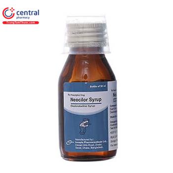[CHÍNH HÃNG] Thuốc Neocilor Syrup - Thuốc chống viêm mũi dị ứng