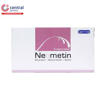 Thuốc Neometin - Viên đặt điều trị viêm âm đạo hiệu quả
