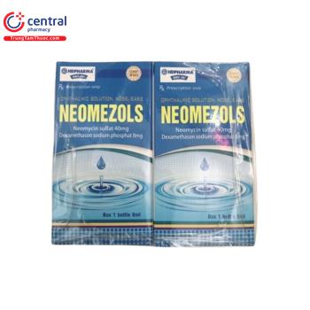 Thuốc Neomezols 40mg/8mg - Thuốc nhỏ mắt, mũi, tai điều trị hiệu quả