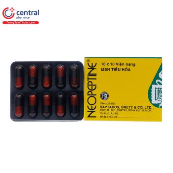 Thuốc Neopeptine (Viên nang) - Thuốc điều trị rối loạn tiêu hóa