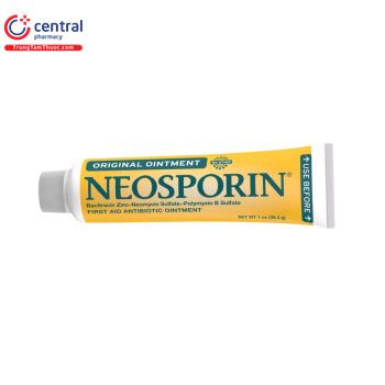 Thuốc Neosporin Original Ointment - Kháng khuẩn vết thương ngoài da