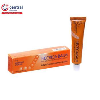 [CHÍNH HÃNG] Thuốc Neotica Balm 15g giảm đau cơ, cứng cơ