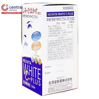 [CHÍNH HÃNG] Viên uống trắng da Neovita White C-Plus