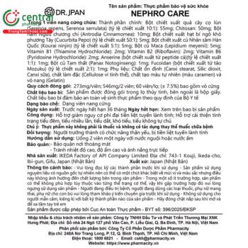 Thuốc Nephro Care hỗ trợ làm giảm nguy cơ phì đại tuyến tiền liệt