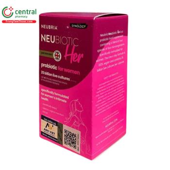 Viên uống Neubria® Neubiotic Her - Bổ sung lợi khuẩn dành riêng cho phụ nữ