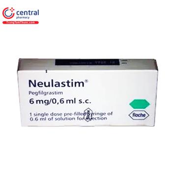 Thuốc Neulastim 6 mg/0.6 ml s.c. tăng cường hệ miễn dịch
