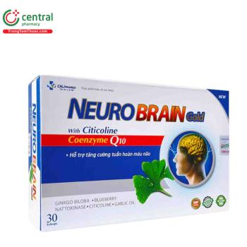Thuốc NEURO BRAIN GOLD hỗ trợ hoạt huyết, tăng cường tuần hoàn máu