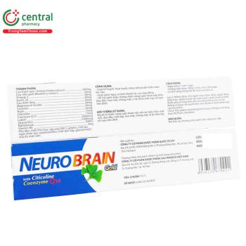 Thuốc NEURO BRAIN GOLD hỗ trợ hoạt huyết, tăng cường tuần hoàn máu