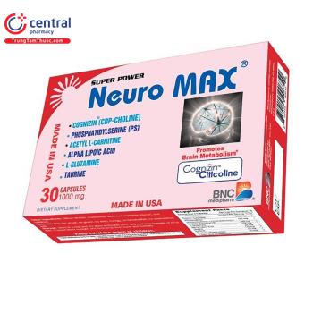 [CHÍNH HÃNG] Viên uống bổ não Super Power Neuro Max
