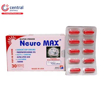 [CHÍNH HÃNG] Viên uống bổ não Super Power Neuro Max