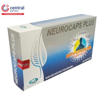 [CHÍNH HÃNG] Thuốc Neurocaps Plus - tăng cường tuần hoàn máu não