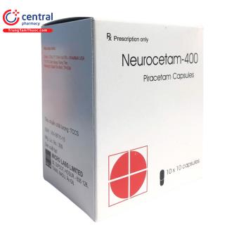 Thuốc Neurocetam-400 giúp điều trị rối loạn thiểu năng vỏ não, choáng