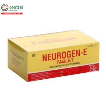 Thuốc Neurogen-E điều trị thiếu hụt các Vitamin B1, B6, B12 và E