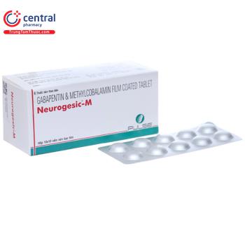 Thuốc Neurogesic-M điều trị động kinh, đau dây thần kinh