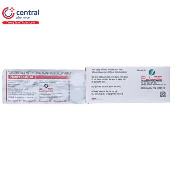 Thuốc Neurogesic-M điều trị động kinh, đau dây thần kinh