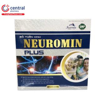 [CHÍNH HÃNG] Thuốc bổ thần kinh Neuromin Plus: tác dụng, liều dùng