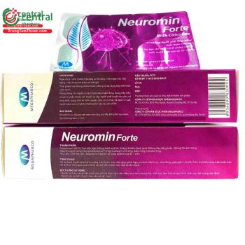 Thuốc Neuromin Forte hỗ trợ hoạt huyết và tăng cường tuần hoàn não