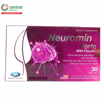 Thuốc Neuromin Forte hỗ trợ hoạt huyết và tăng cường tuần hoàn não