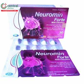 Thuốc Neuromin Forte hỗ trợ hoạt huyết và tăng cường tuần hoàn não