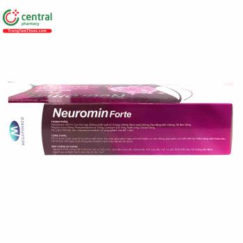Thuốc Neuromin Forte hỗ trợ hoạt huyết và tăng cường tuần hoàn não