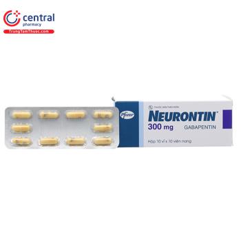 Thuốc Neurontin (Gabapentin) 300mg: Tác dụng - Cách dùng và Giá bán