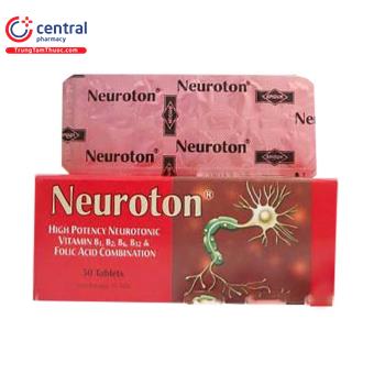 Thuốc Neuroton (dạng viên) - Thuốc cung cấp vitamin B cho cơ thể