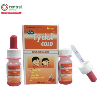 Thuốc New Tydol Cold giảm các triệu chứng do cảm lạnh, cảm cúm