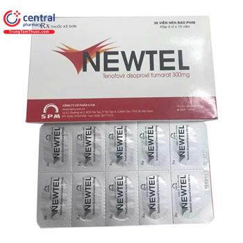 [CHÍNH HÃNG] Thuốc Newtel 300mg điều trị viêm gan siêu vi B