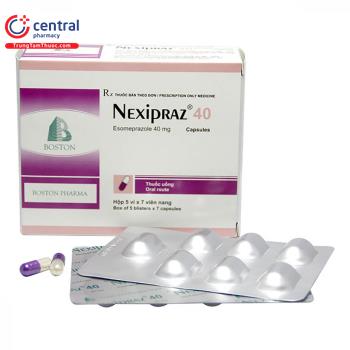 Thuốc Nexipraz 40 - Điều trị trào ngược dạ dày - thực quản