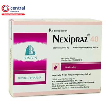Thuốc Nexipraz 40 - Điều trị trào ngược dạ dày - thực quản
