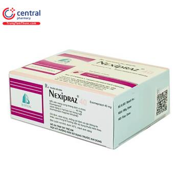 Thuốc Nexipraz 40 - Điều trị trào ngược dạ dày - thực quản