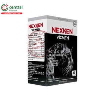 Nexken Vicmen - Hỗ trợ bổ thận, tráng dương, tăng cường bản lĩnh