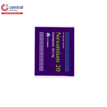 Thuốc Nexomium 20: Điều trị và dự phòng viêm loét dạ dày - tá tràng