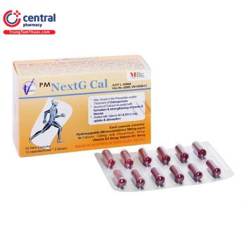 Thuốc PM NextG Cal - Bổ sung canxi cho người thiếu canxi và bà bầu