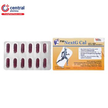Thuốc PM NextG Cal - Bổ sung canxi cho người thiếu canxi và bà bầu
