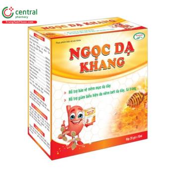 Ngọc Dạ Khang hỗ trợ giảm acid dịch vị, giảm viêm loét đường tiêu hóa