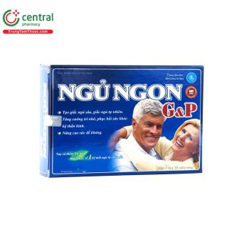 Thuốc Ngủ ngon G&P - Giải pháp tạo giấc ngủ sâu, tự nhiên, sảng khoái