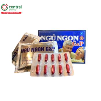 Thuốc Ngủ ngon G&P - Giải pháp tạo giấc ngủ sâu, tự nhiên, sảng khoái