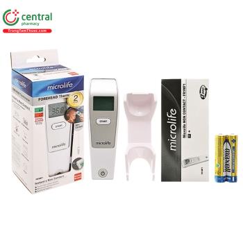 Nhiệt kế hồng ngoại Microlife FR1MF1 đo thân nhiệt chính xác, an toàn