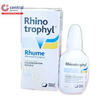 [CHÍNH HÃNG] Thuốc nhỏ mũi Rhino Trophyl 12ml của Pháp