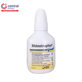 [CHÍNH HÃNG] Thuốc nhỏ mũi Rhino Trophyl 12ml của Pháp